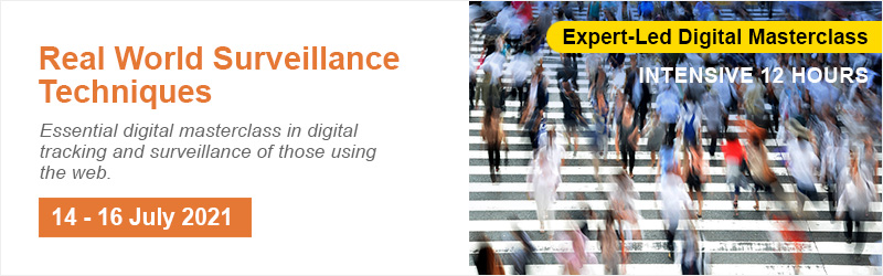 [Expert-Led Digital Masterclass] Real World Surveillance Techniques – Q8